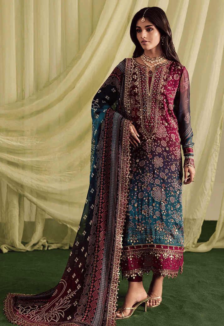 Embroidered Lawn 3 Piece Unstitched Suit NL-NP-700 - Summer Collection ...